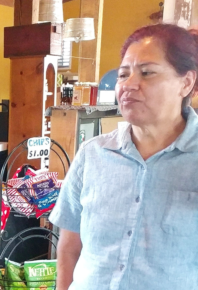 The farmstand's interior buzzes with friendly service, where every customer is treated like the most important pie enthusiast in Oregon.