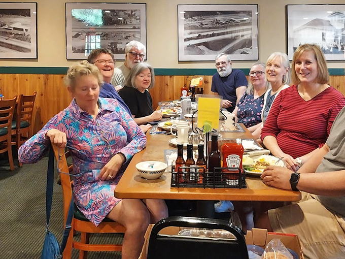 Where strangers become friends over coffee refills and the shared understanding that calories don't count during vacation.