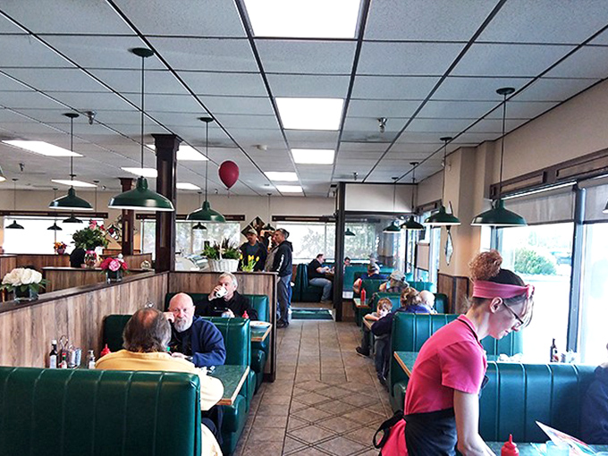 Morning regulars holding court in their unofficial offices &ndash; solving world problems one cup at a time.