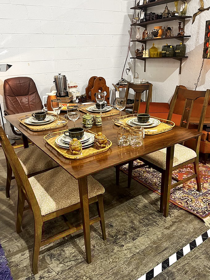 Not just a dining set &ndash; it's the backdrop for family arguments and celebrations for decades to come.