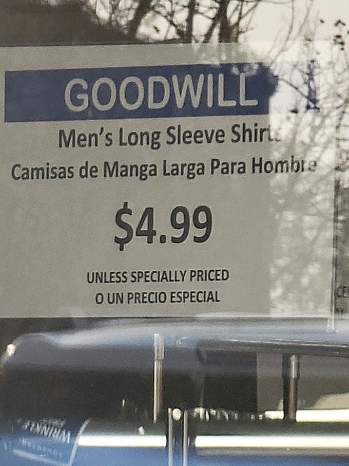 Bilingual bargains at $4.99&mdash;these price tags speak the universal language of "this deal is too good to pass up."