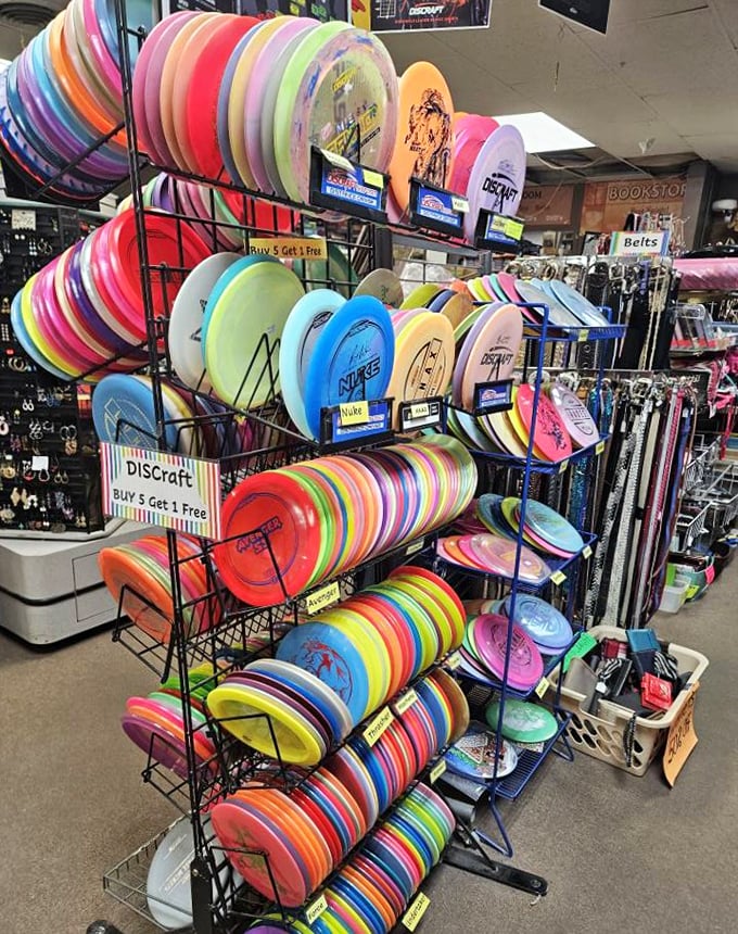 Flying disc enthusiasts find their happy place among this rainbow array of Discraft options for ultimate weekend competitions.