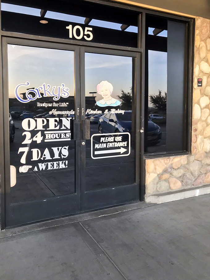 "Open 24 Hours, 7 Days a Week" &ndash; six beautiful words that mean breakfast is always an option. Midnight pancake cravings, solved.