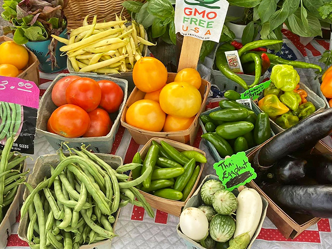 Farm-fresh produce that puts supermarket offerings to shame. These tomatoes actually remember what sunshine feels like.