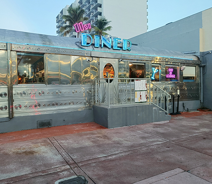 Even from the street, that neon glow beckons like a beacon for the hungry, the curious, and the wise.