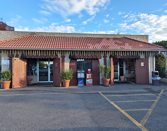 The welcoming entrance promises "Home of 101 Omelettes" and delivers on that ambitious, egg-filled breakfast declaration proudly.