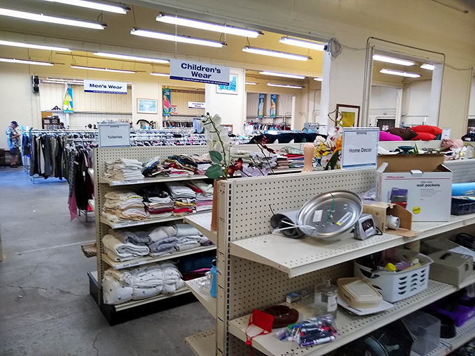 The home goods section&mdash;where you'll find everything from rice cookers to beach towels. That perfect serving platter for your poke? It's probably here.