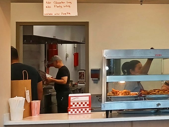 Behind the scenes where the crispy magic happens &ndash; no smoke and mirrors, just skill.