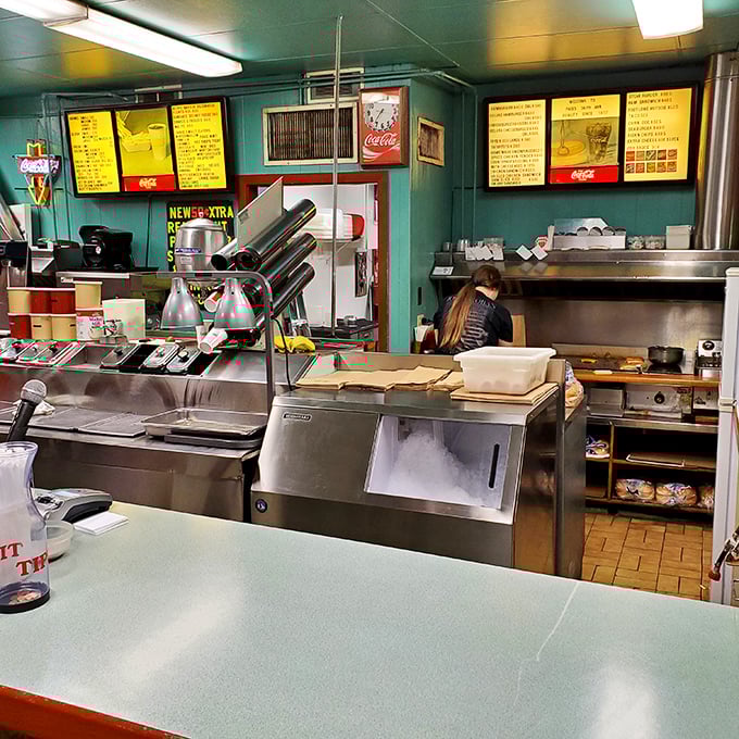 Behind the scenes where burger alchemy happens. No smoke and mirrors&mdash;just time-honored techniques and quality ingredients.