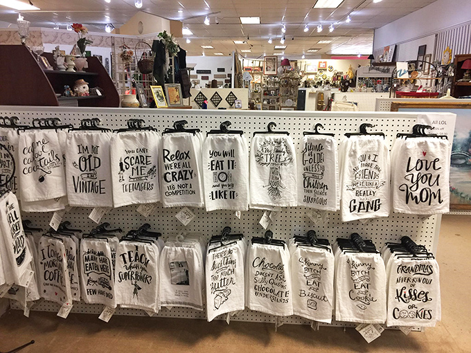 Kitchen towels with attitude! These sassy linens speak the truth about cooking, coffee, and why calories shouldn't count when chocolate is involved. 