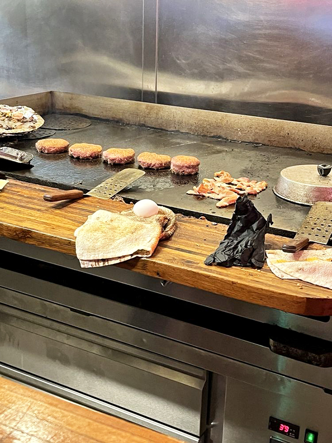 The flat-top grill&mdash;hallowed ground where burger patties transform from mere meat to mouthwatering masterpieces through fire and skill.