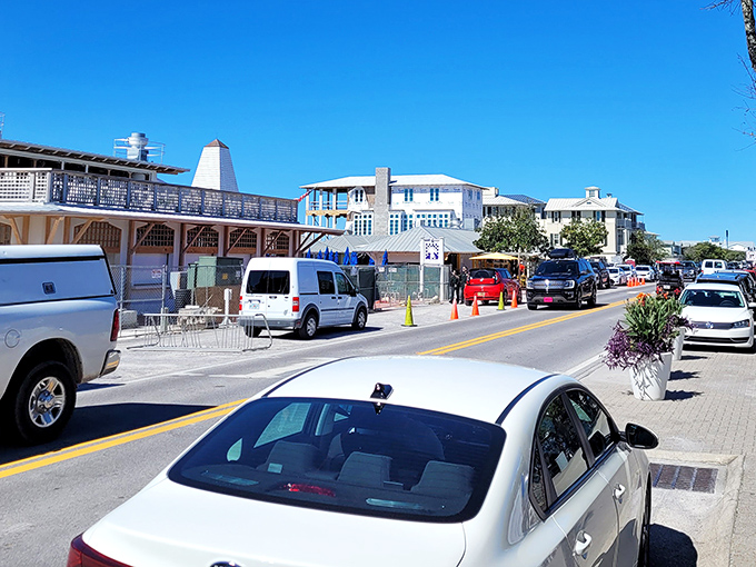 Main Street's clean lines and coordinated architecture create a movie-set perfection that somehow still feels authentic. No wonder Hollywood came calling.