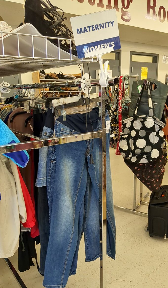 The maternity section offers stylish solutions for the mom-to-be without the boutique prices. Fashion that grows with you!