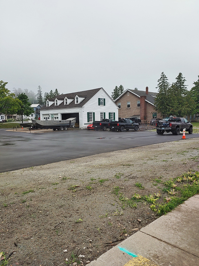 Boats and homes living in perfect harmony. In Charlevoix, your commute might involve more waves than traffic, and nobody's complaining.