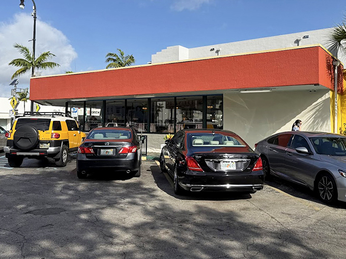 The parking lot tells the story &ndash; luxury sedans next to work trucks, because great breakfast is the ultimate social equalizer.