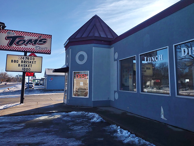 Even in winter, Big Tom's stands ready to warm Pierre residents with comfort food and hospitality.
