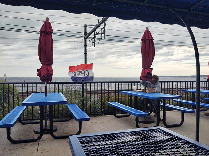 As the sun sets over Niantic, Skippers' waterside location reveals its final charm &ndash; dinner with a side of spectacular Long Island Sound views.