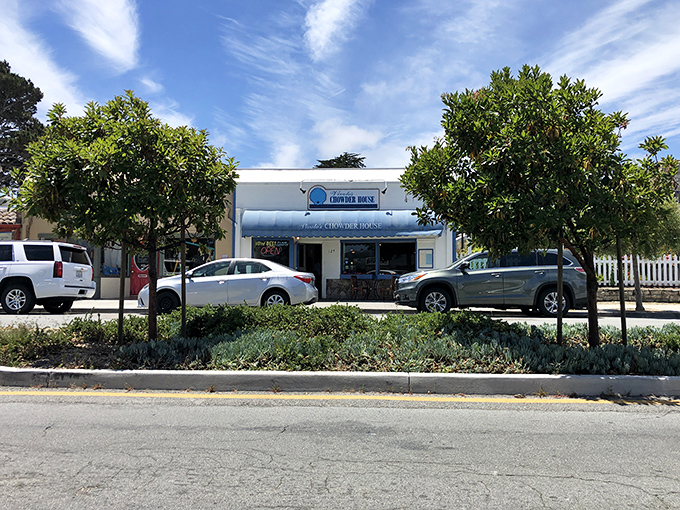 Nestled among Pacific Grove's charming streets, Vivolo's stands out like a sapphire, promising treasures of the sea within its unassuming walls.