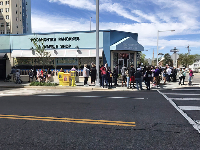 The line outside isn't just people waiting for breakfast; it's a community of soon-to-be-converts to the Church of Perfect Pancakes.