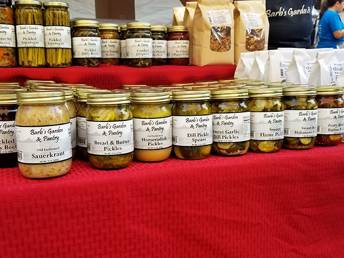 Pickle paradise! Barb's Garden preserves summer in jars, offering everything from bread-and-butter to horseradish&mdash;crunchy time capsules of flavor.