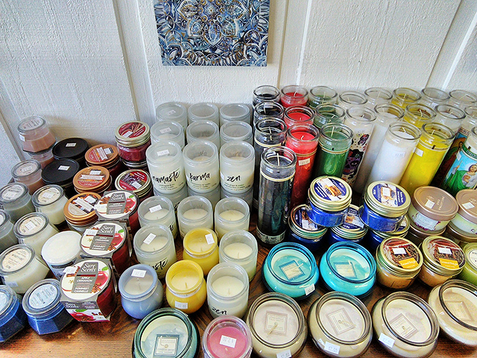 Candle paradise! Enough scented wax to make your home smell like everything from "Christmas Morning" to "Grandma's Kitchen."