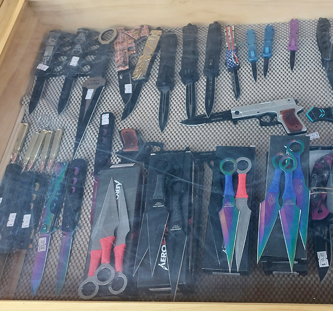 Sharp deals indeed! This collection of blades offers everything from practical kitchen helpers to conversation pieces for the adventurous collector.