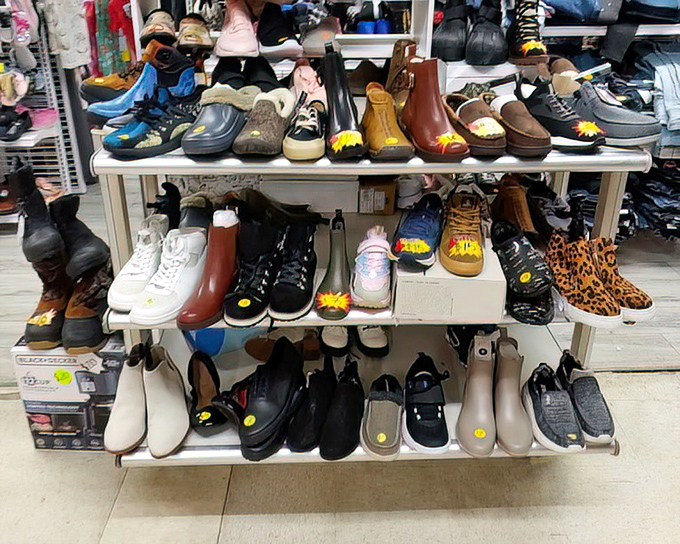 Shoe displays featuring footwear with personality&mdash;because life's too short for boring shoes.