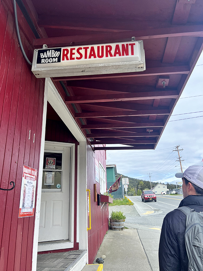The sign promises little but delivers everything&mdash;a simple announcement that you've arrived somewhere special in this corner of Alaska.
