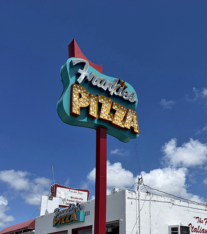 That classic neon sign isn't just advertising&mdash;it's a beacon of hope for the pizza-deprived and a landmark for generations of Miamians.