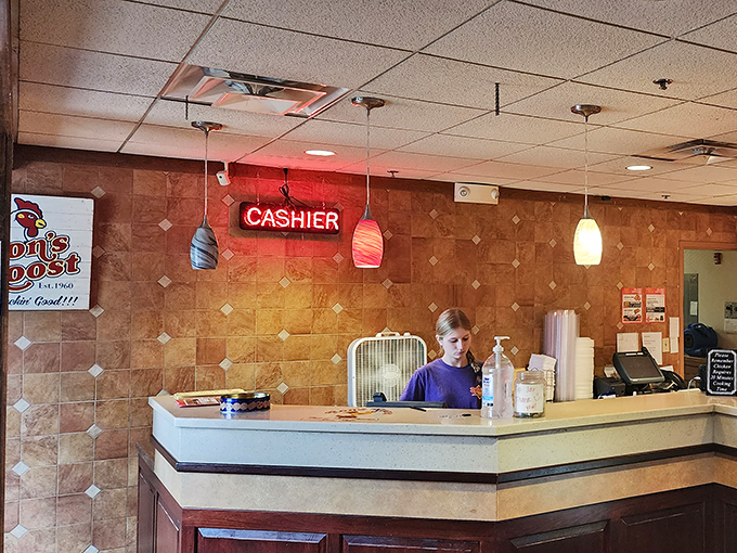 The cashier station&mdash;the final stop on your comfort food journey, where you promise yourself you'll eat salad tomorrow (but we all know that's a lie).
