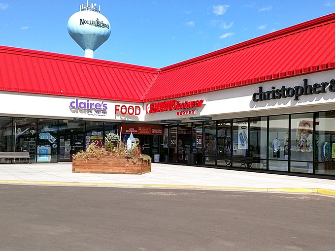 Claire's, Famous Footwear, and Christopher & Banks create the retail trifecta where wallets open willingly and shopping bags multiply mysteriously.