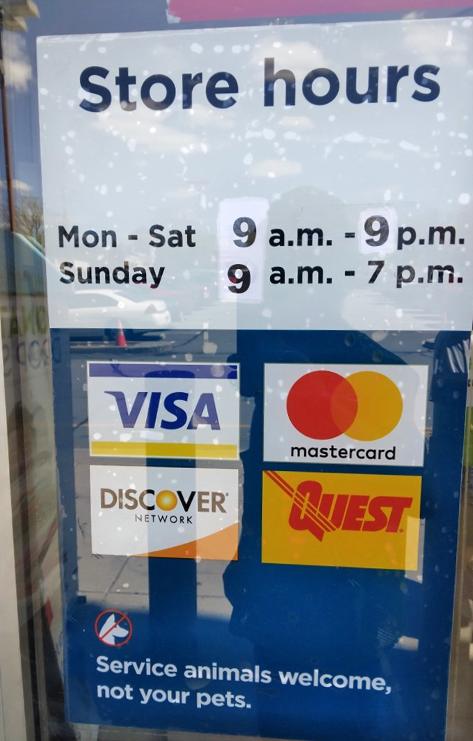 Store hours that accommodate both early birds and night owls—because bargain hunting knows no specific time of day.