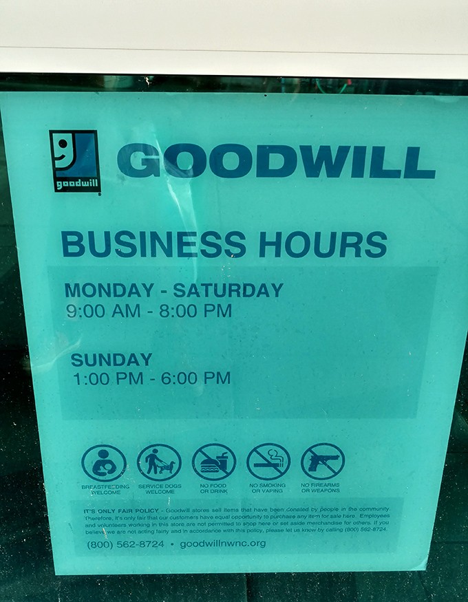 The golden rules of treasure hunting. These hours are your window to wonderland&mdash;plan accordingly and bring your thrifting A-game!