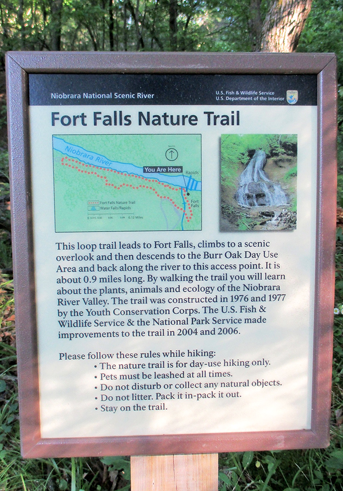 The trail map that launched a thousand "I had no idea Nebraska looked like this" comments.