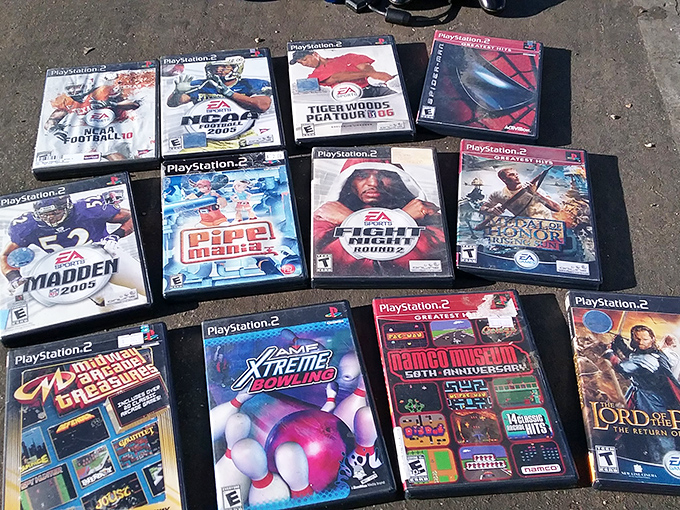 Gaming archaeology at its finest! These PlayStation 2 classics are digital time capsules from when Tiger Woods ruled golf and Madden was still fresh.