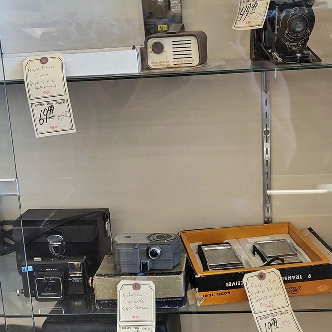 Vintage cameras that captured someone else's memories now wait to become your shelf-worthy conversation starters.