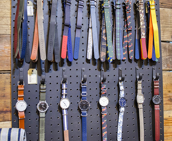 A perfectly curated collection of watches and bands proves that in the age of smartphones, wearing time on your wrist is still the coolest way to be punctual.