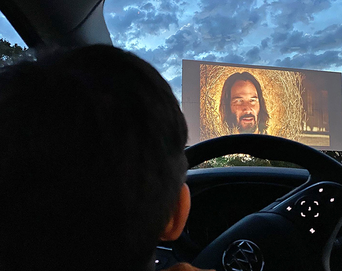 Front-row seats to Hollywood magic&mdash;where the steering wheel becomes your personal theater armrest and the windshield frames cinematic dreams.