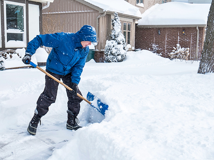 Winter in Eaton means actual snow shoveling&mdash;a surprisingly satisfying workout that burns more calories than any fancy gym membership.