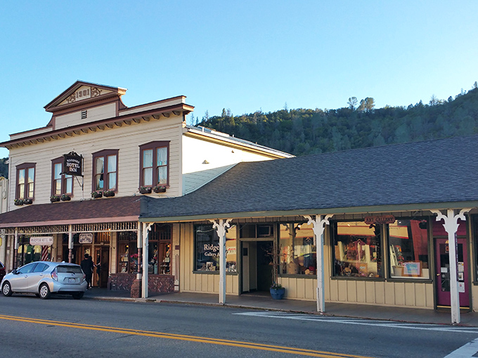 The oldest courthouse in continuous use in California anchors Mariposa's historic district, dispensing justice since 1854.