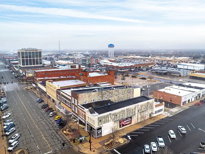 From above, Hutchinson reveals itself as the perfect-sized town&mdash;big enough for everything you need, small enough that your Social Security check feels substantial.