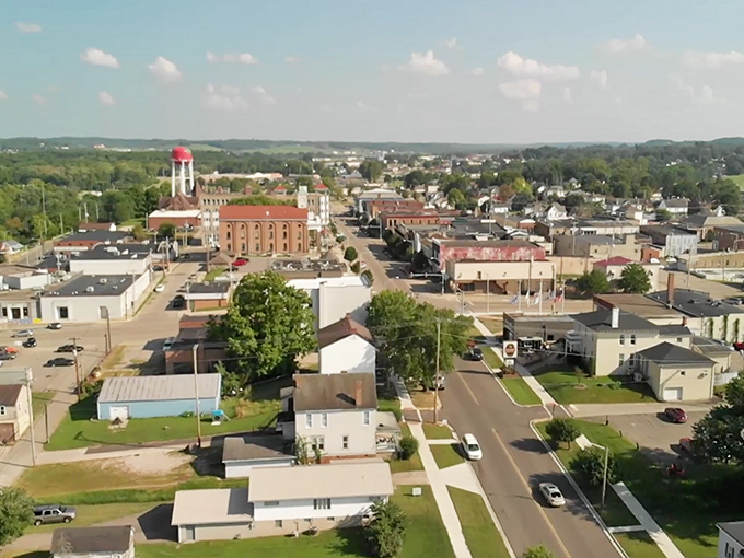 From above, Jackson reveals itself as a perfectly proportioned small town&mdash;not too big to get lost in, not too small to get bored.
