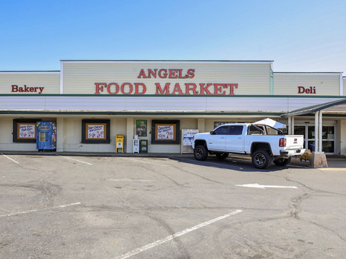 The Angels Food Market might look unassuming, but it's where locals find everything from picnic supplies to that forgotten dinner ingredient.