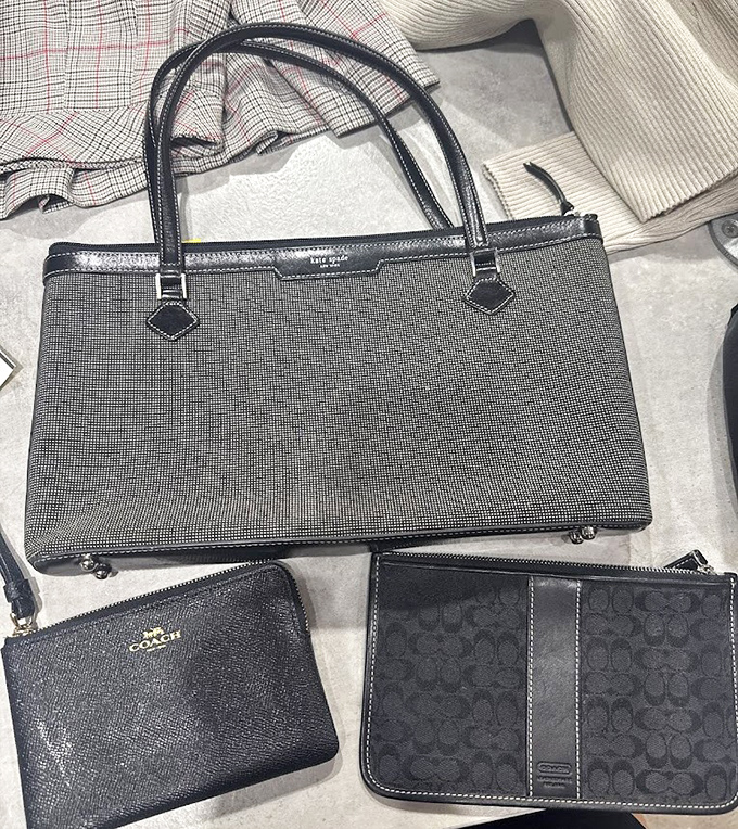 Designer bags at prices that won't require a second mortgage &ndash; Coach and Kate Spade playing nice together.