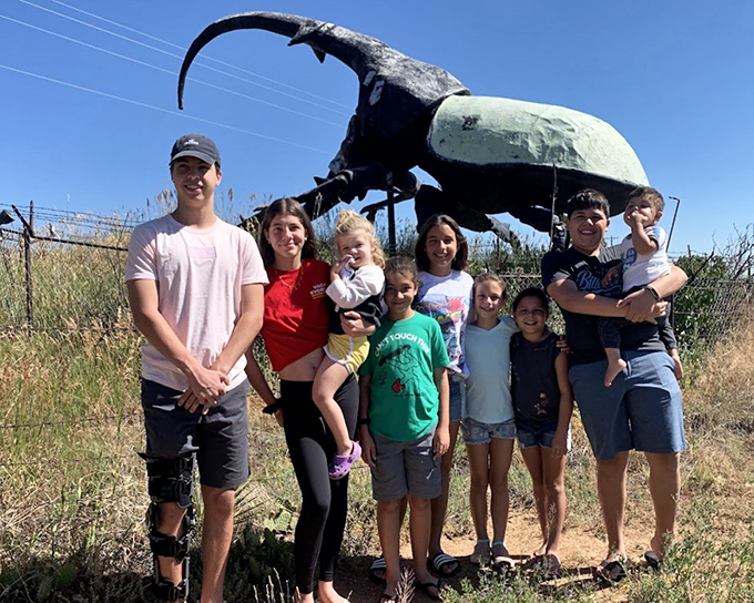 Multi-generational beetle appreciation &ndash; Herkimer has been photobombing family portraits and creating lasting memories for decades.