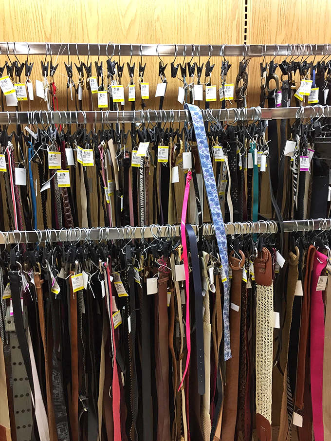 The belt section: fashion's most underrated accessory goldmine. From classic leather to quirky patterns, these waist-cinchers are ready for their second act.