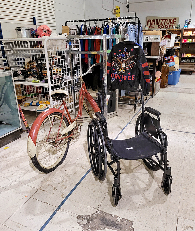 Transportation through the ages&mdash;from vintage pedal power to modern mobility solutions, all priced to roll out the door today.