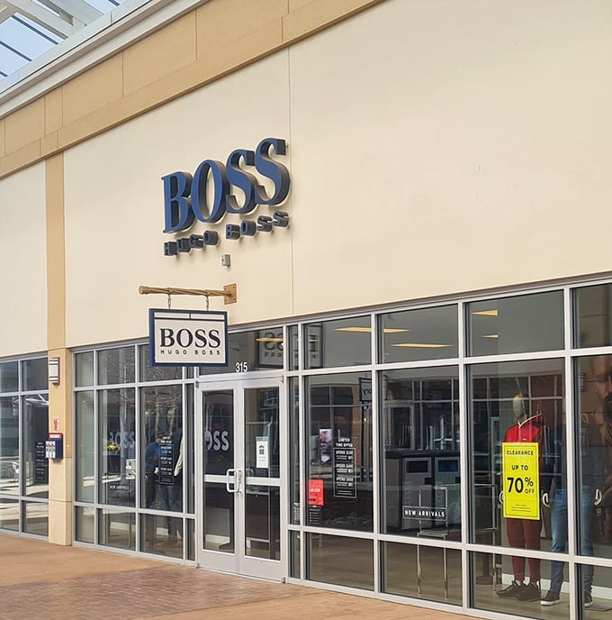 Boss Hugo Boss offering up to 70% off &ndash; because looking like a boss shouldn't require taking out a second mortgage.