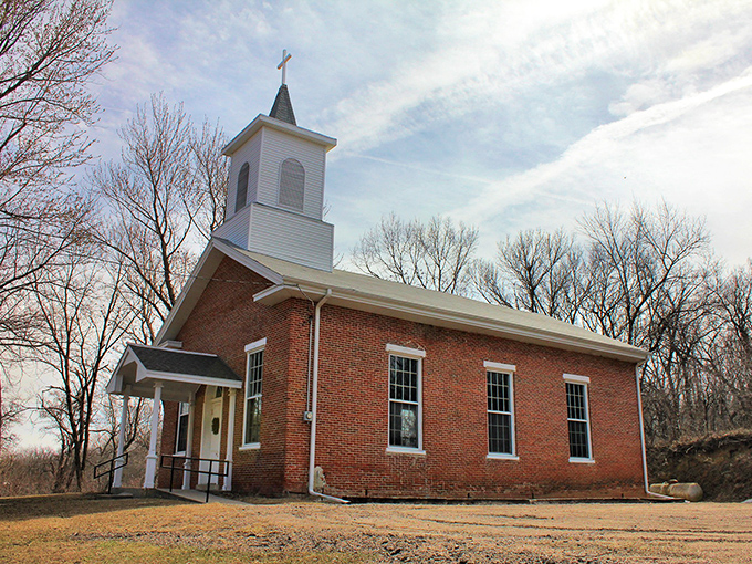 This brick country church has witnessed generations of Nebraskans' most important moments, standing solid as the faith of those who built it.