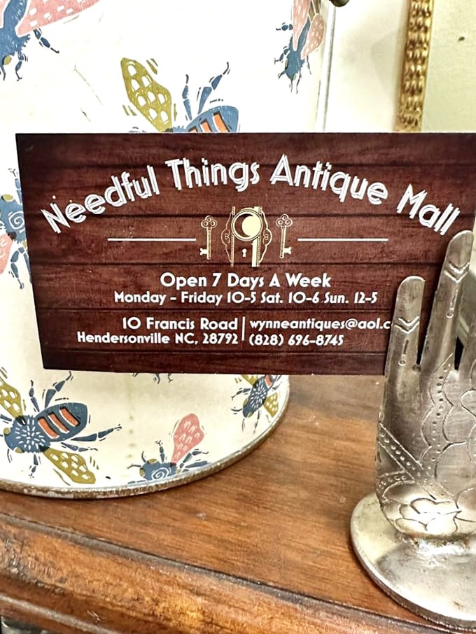 The humble sign that promises seven days of treasure hunting possibilities&mdash;like a permission slip for adults to play.